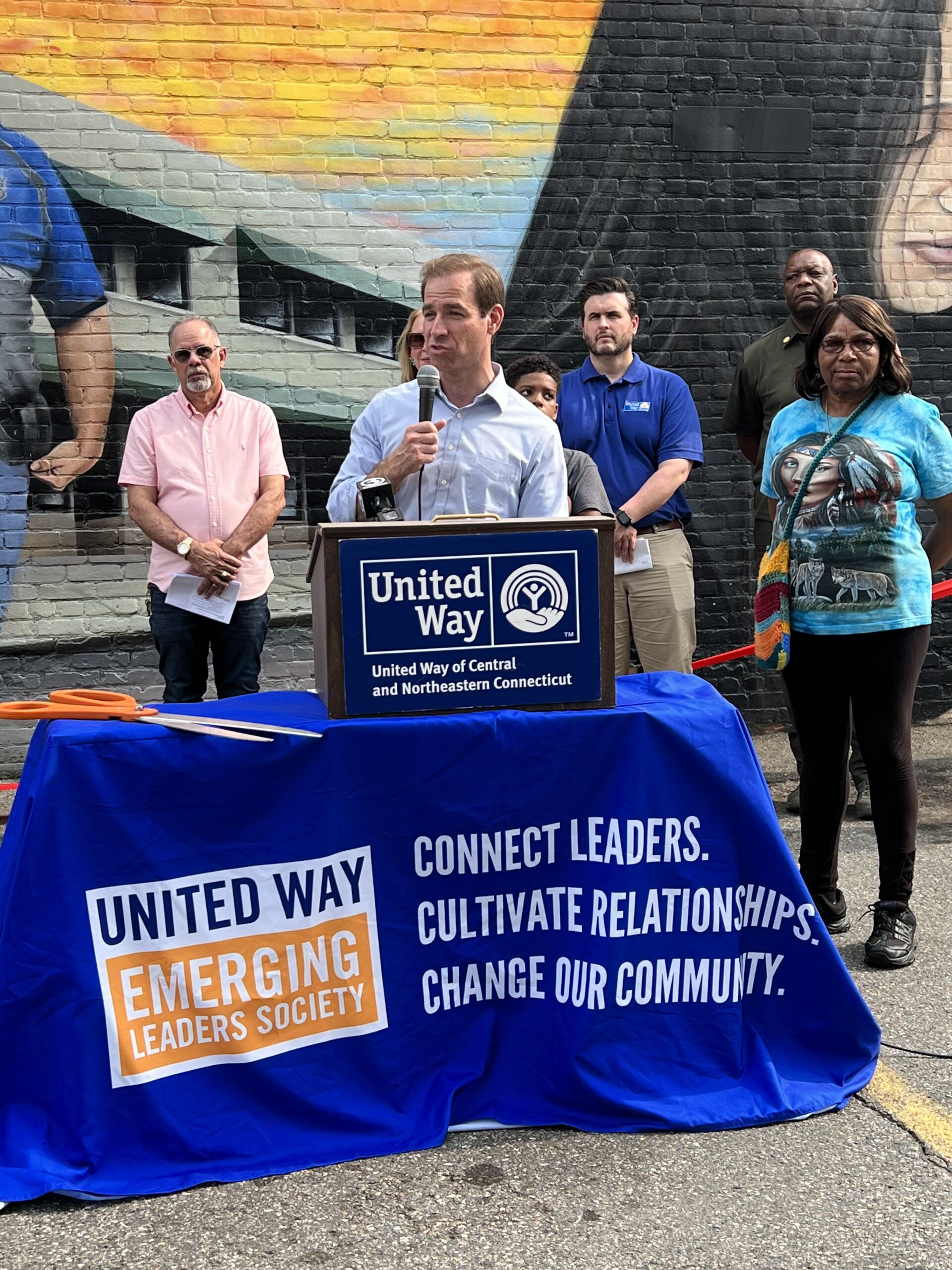 United Way and HSB Unveil Community Mural; A Permanent Reminder of ...