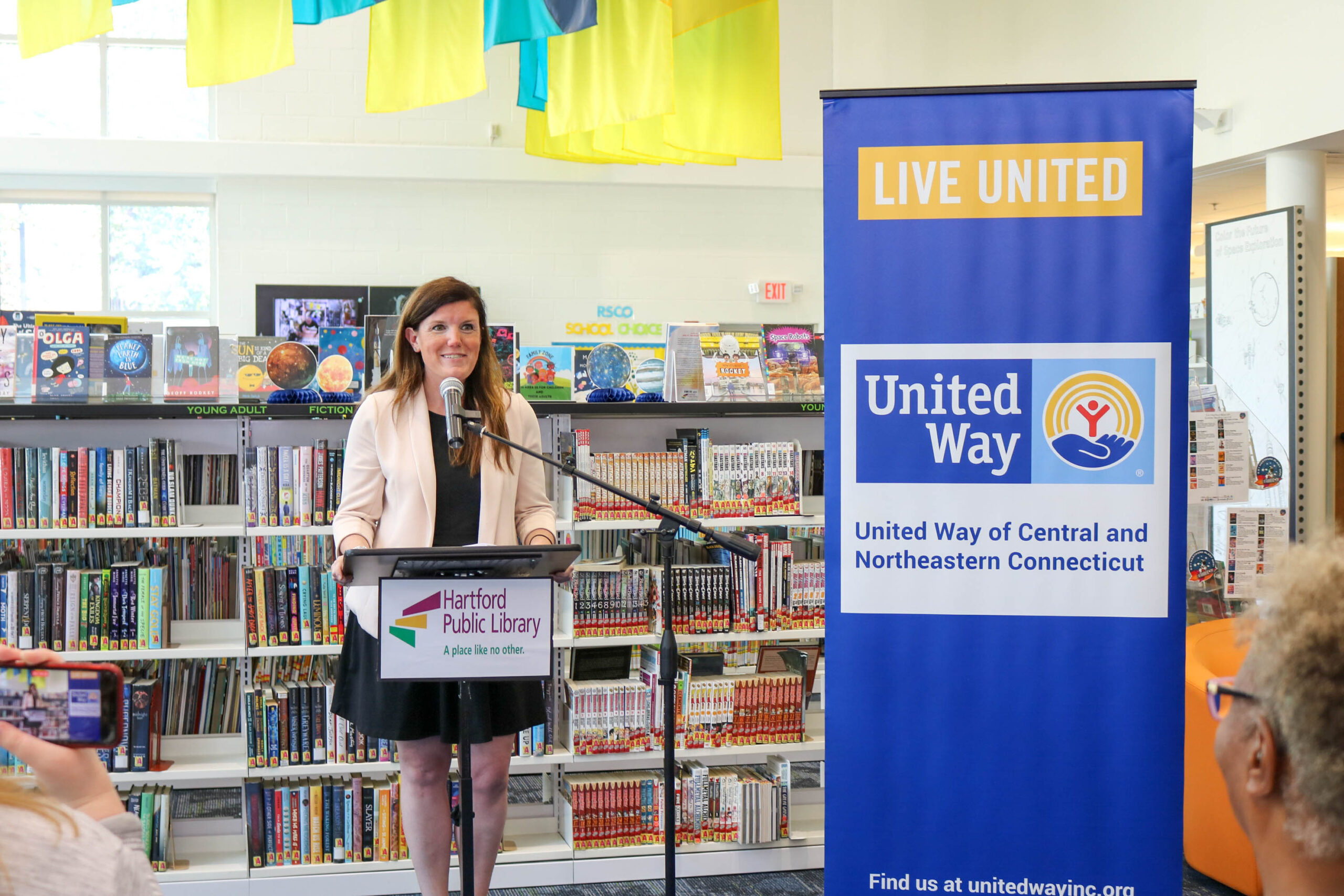 United Way, Hartford Public Library, Hartford Public Schools and ...