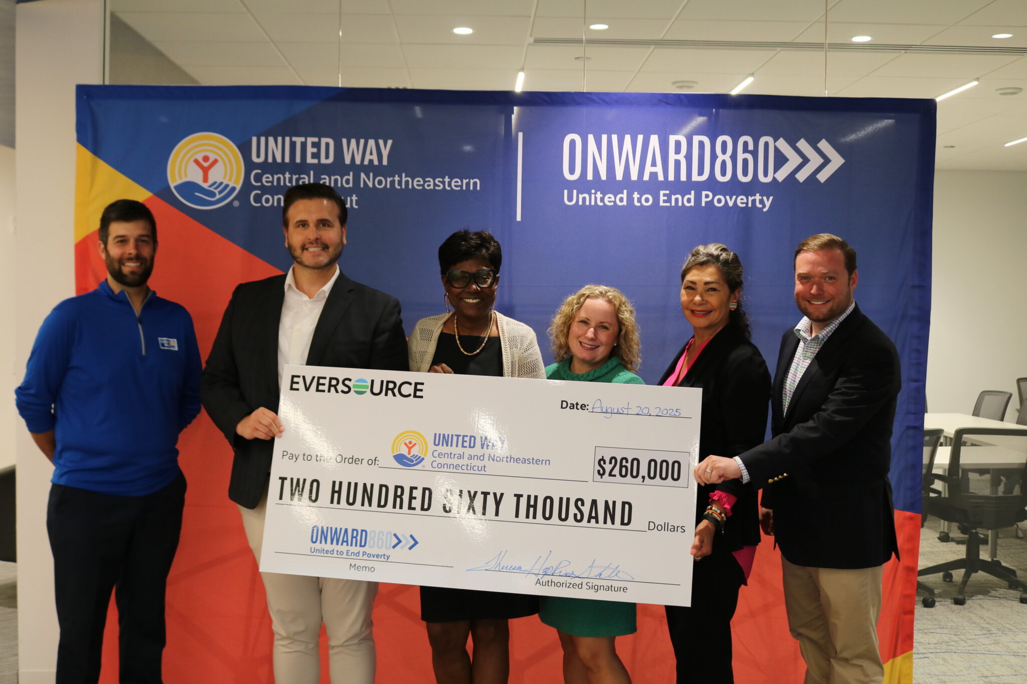 United Way of Central and Northeastern Connecticut received $260,000 ...